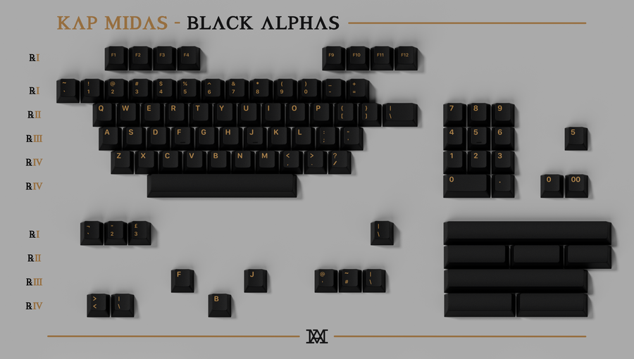 KAP Midas Keycaps – Bowl Keyboards